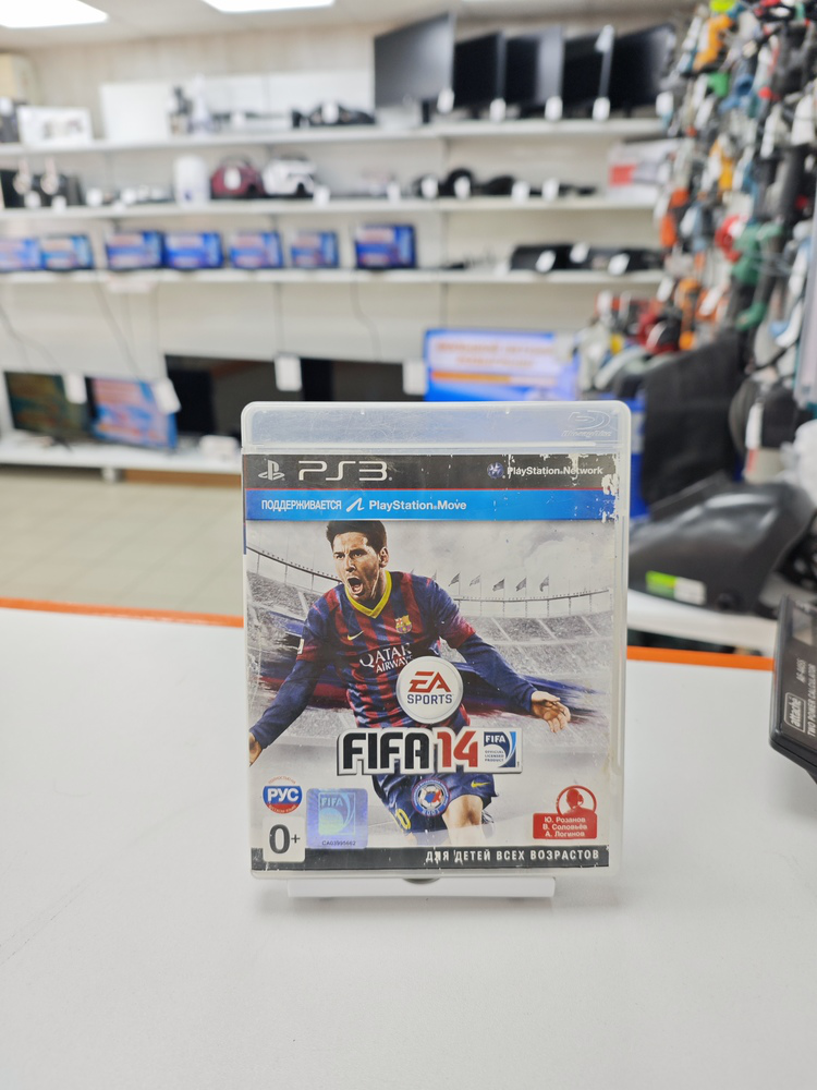 Игра FIFA 14 Sony PlayStation 3, 1 диск, с русскими субтитрами