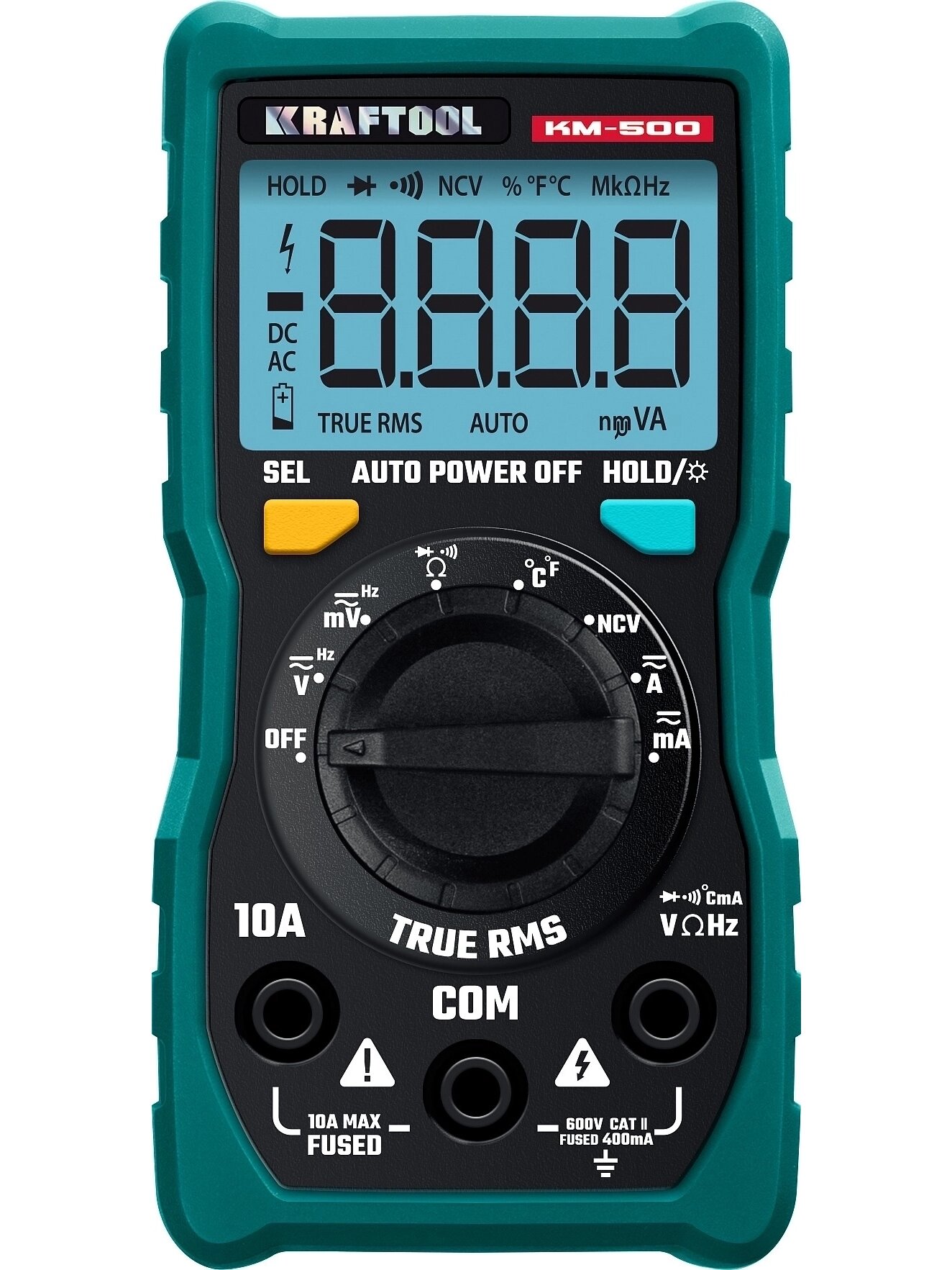 Цифровой мультиметр KRAFTOOL KM-500