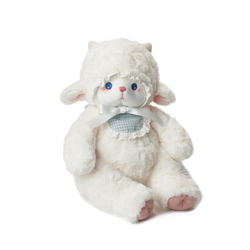 Успокаивающая плюшевая игрушка BABA DOLL Little Sleepy Sheep, унисекс, 20x37 см