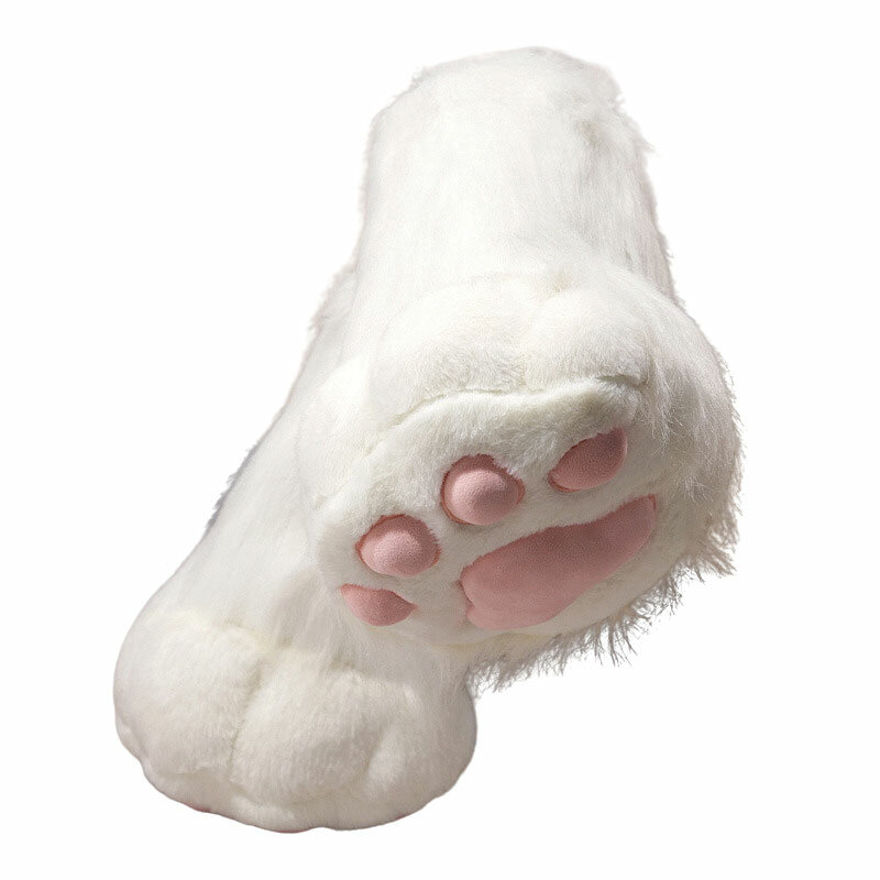 Перчатки унисекс X2HOMME Кошачьи лапки Носочки для кукол, White Boots