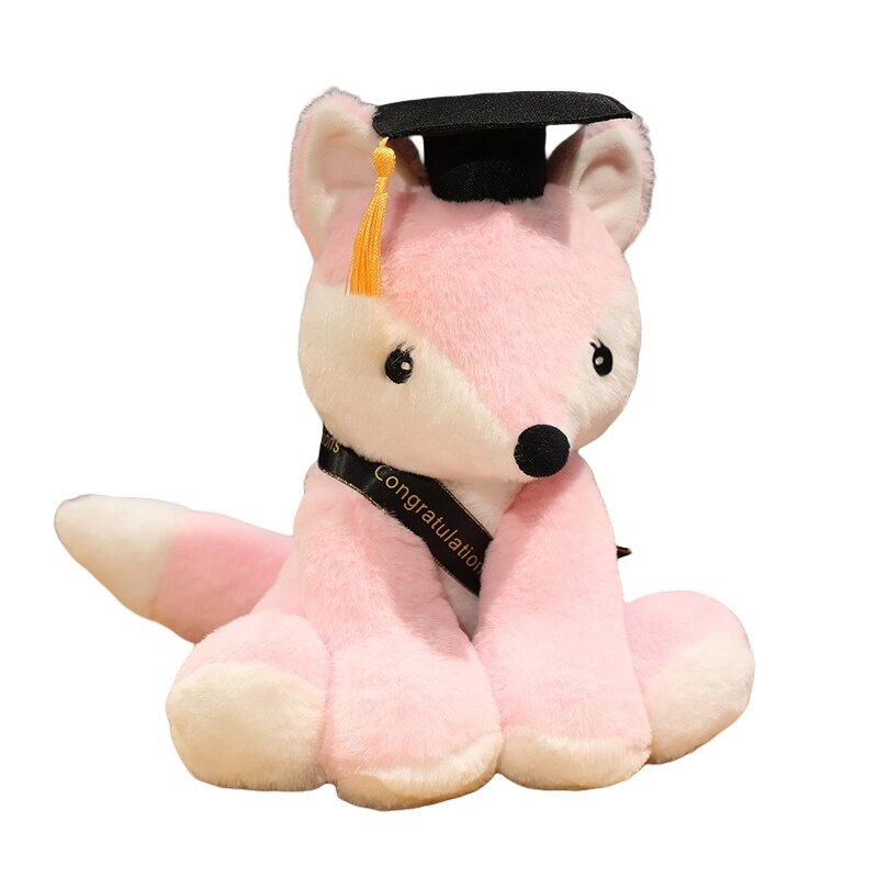 Плюшевая кукла унисекс Tak Bebe Dr. Fox, 28 см