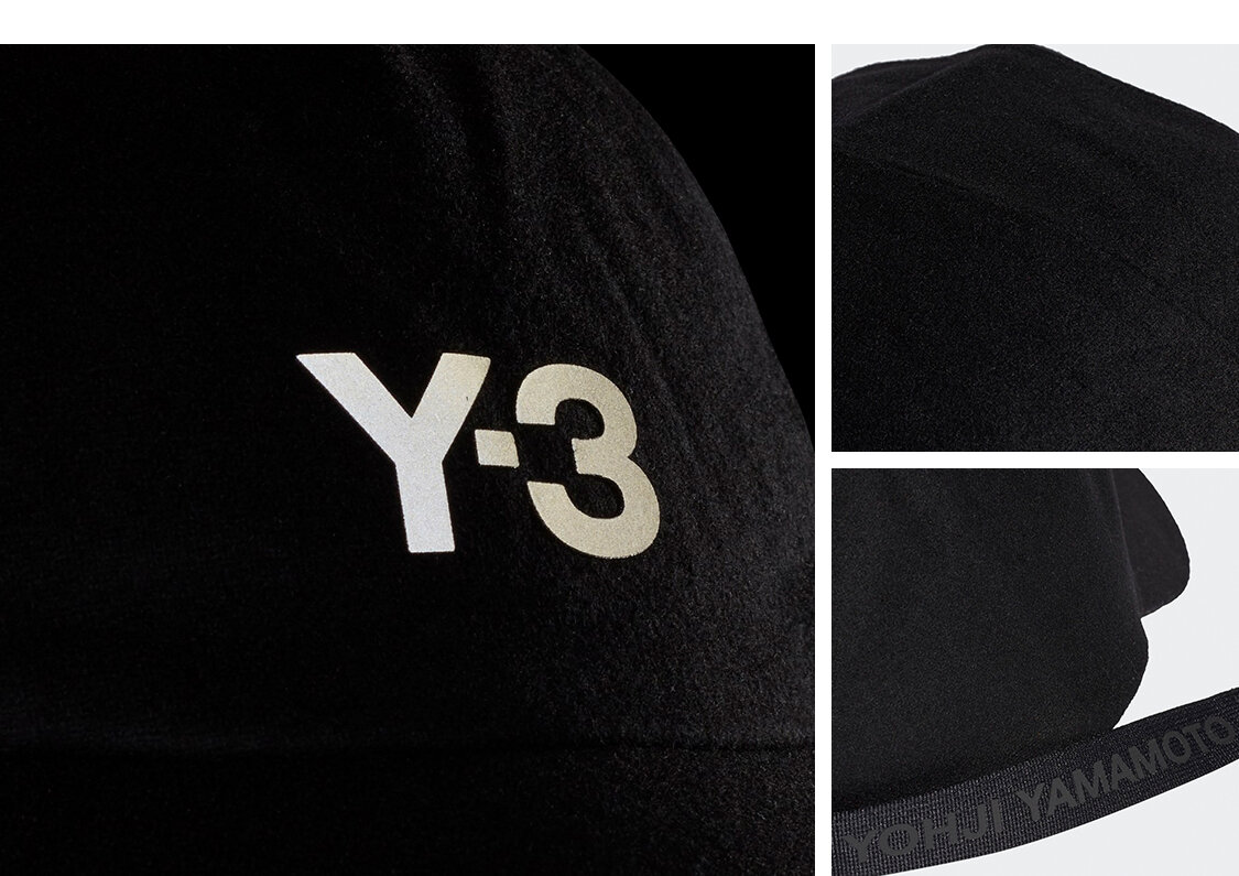 Бейсболка Y-3 для мужчин, размер OneSize, черный — фото 1