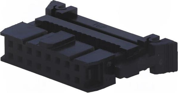 Вилка NINIGI AWP-16ZZ Вилка IDC "мама" PIN: 16 IDC на шлейф 1,27мм позолота 1шт