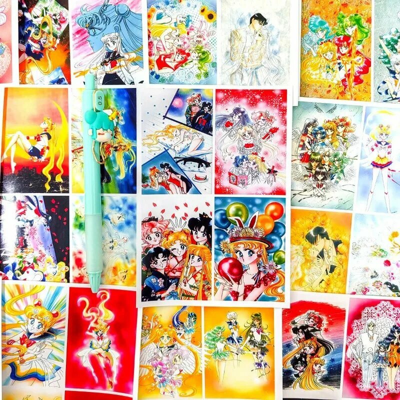 Набор наклеек Sailor Moon Bandai random-24pcs