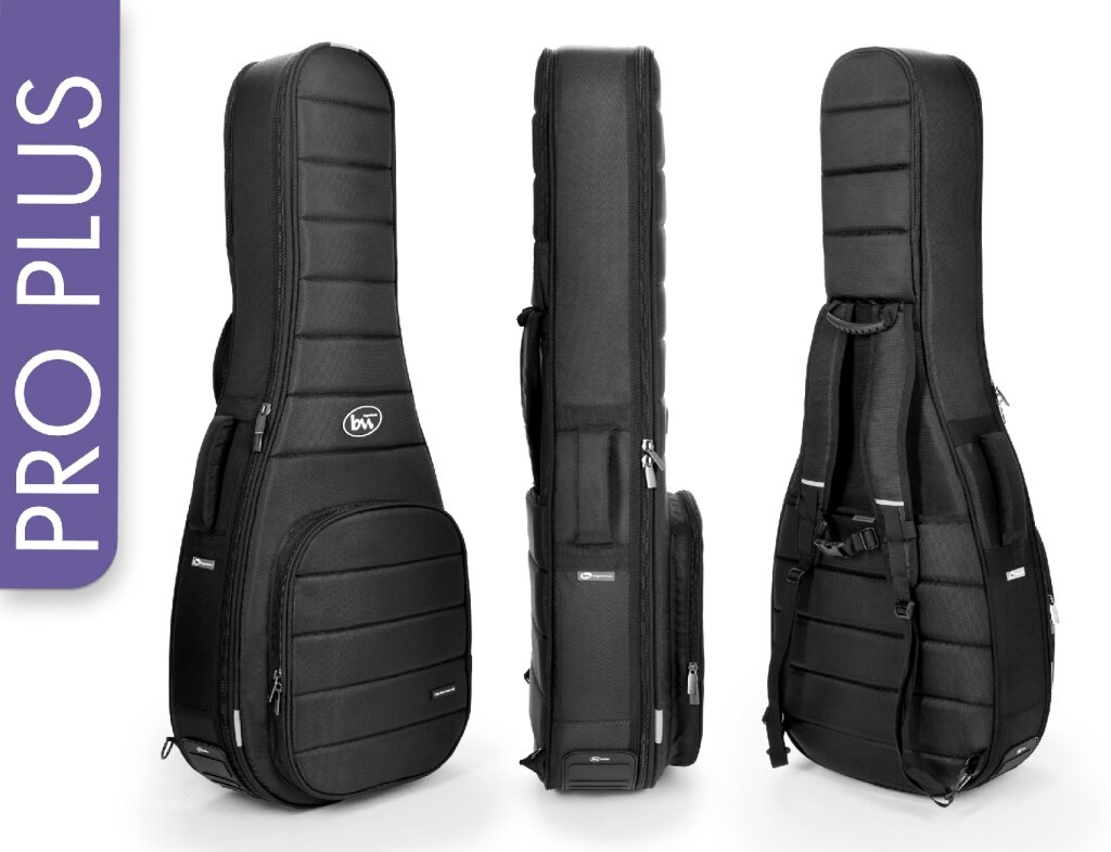 BM1142 Acoustic Pro Plus Чехол для акустической гитары, черный, BAG&music