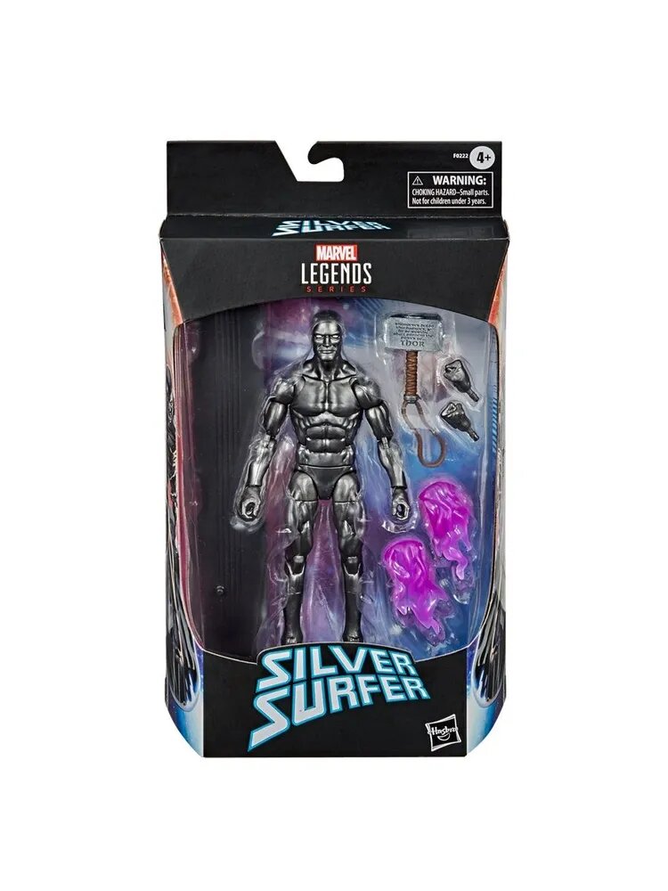Фигурки Hasbro Marvel Legends Series Action Figures Silver Surfer With Mjolnir-16cm; Марвел фигурки