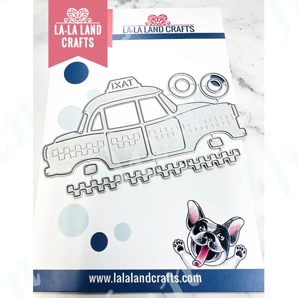 La-La Land Crafts Die Cut Taxi