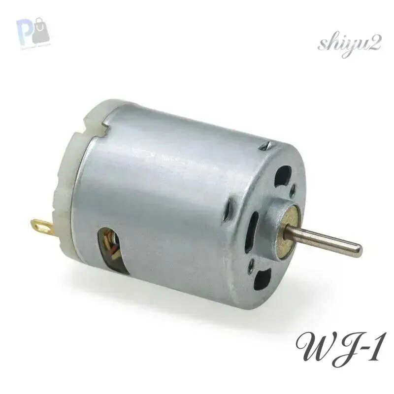 RS-385SA микро круглый двигатель DC 12-36V 8000-20000rpm высокоскоростная угольная щетка электродвигатель DIY тепловая пушка фен игрушка