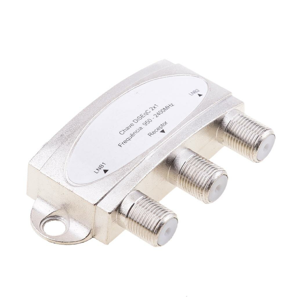 FTA Switch 2X1 DiSEqC спутниковая антенна для FTA-ресивера 2 в 1 Multi LNB LNBF