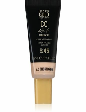 Cc-средство Dripping Gold CC Me In Mini Trial, оттенок shortbread 2.5, 5 мл