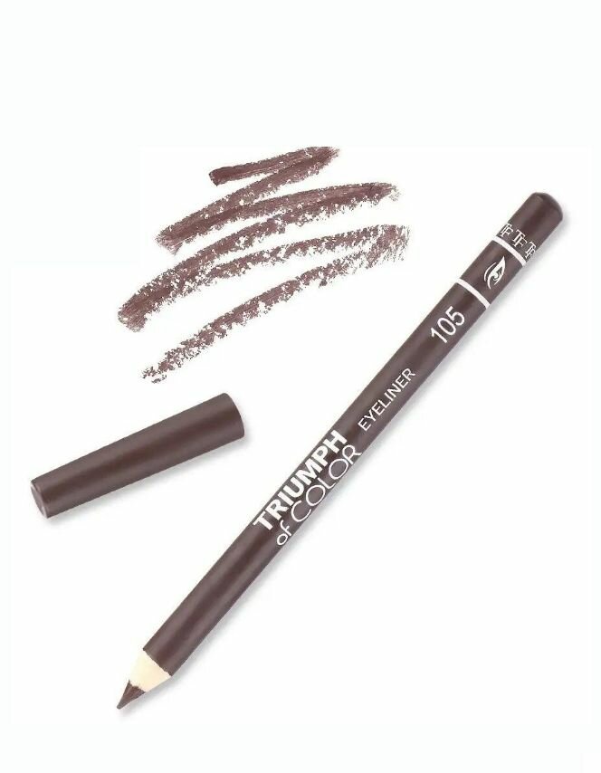 TF Карандаш для глаз TRIUMPH of COLOR eyeliner, тон 105 "brown, коричневый"