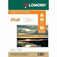 Фотобумага Lomond 0102162 A3 100л матовая