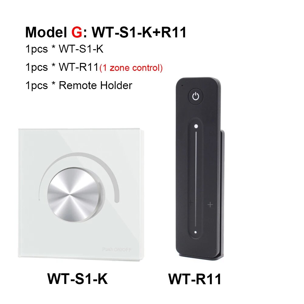 WeeTisa Triac LED Dimmer, Белый, Model G