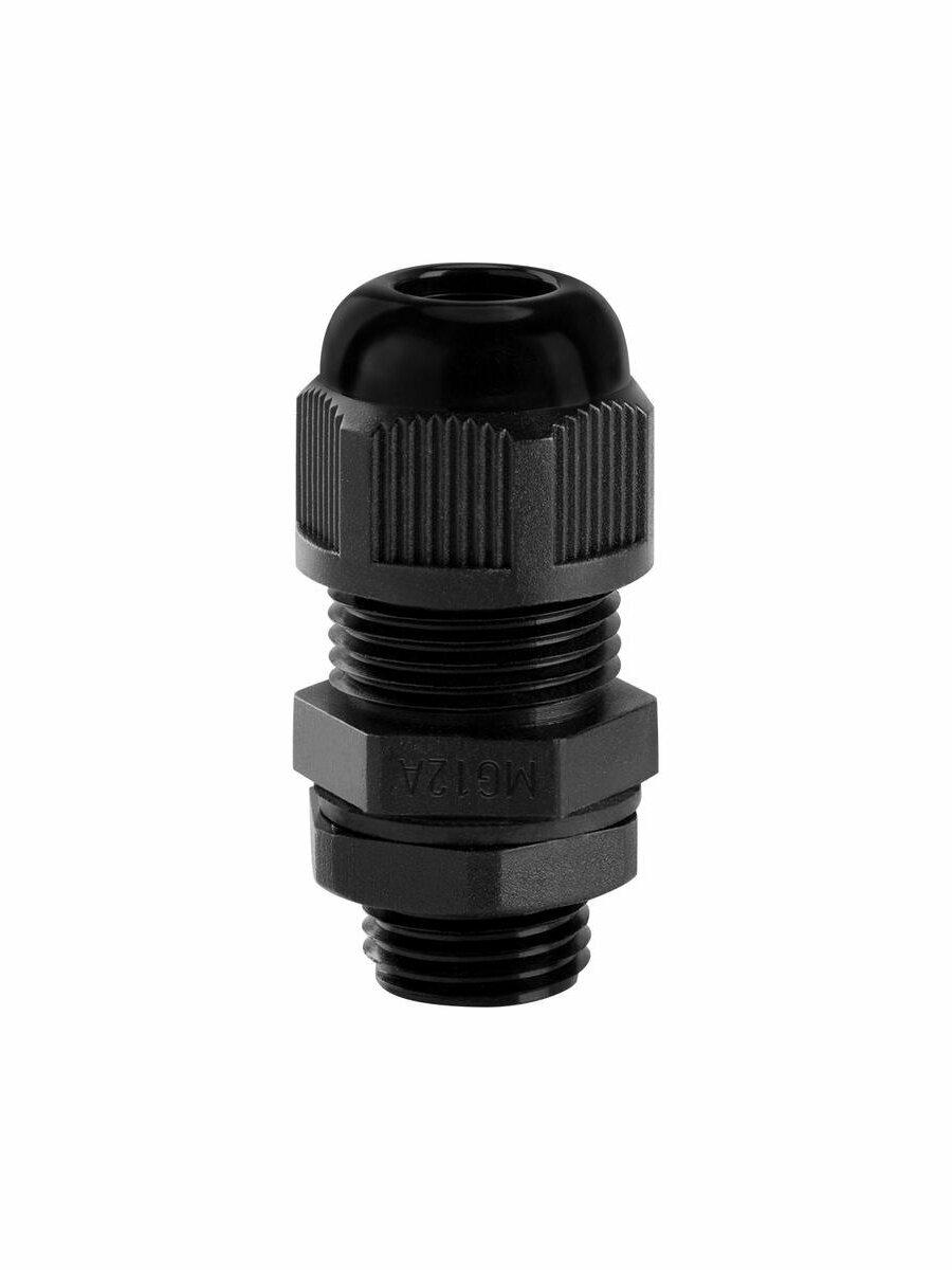 Ввод кабельный MG12 IP68 черн. TOKOV ELECTRIC TKE-MG-12-B