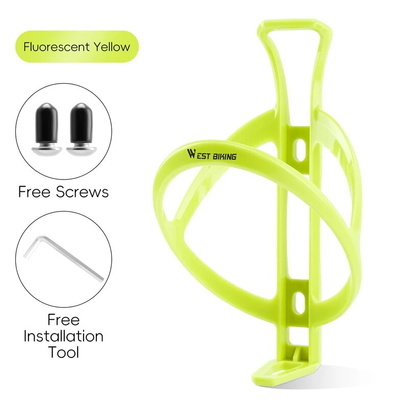 Держатель для бутылки WEST BIKING многоцветный Yellow