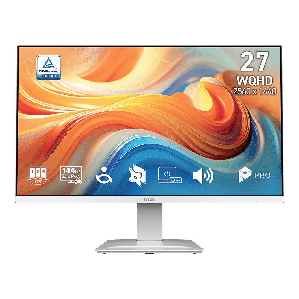 27" Монитор MSI PRO MP273QW E14, IPS, 2560x1440, 144 Гц (9S6-3PE2CH-059)