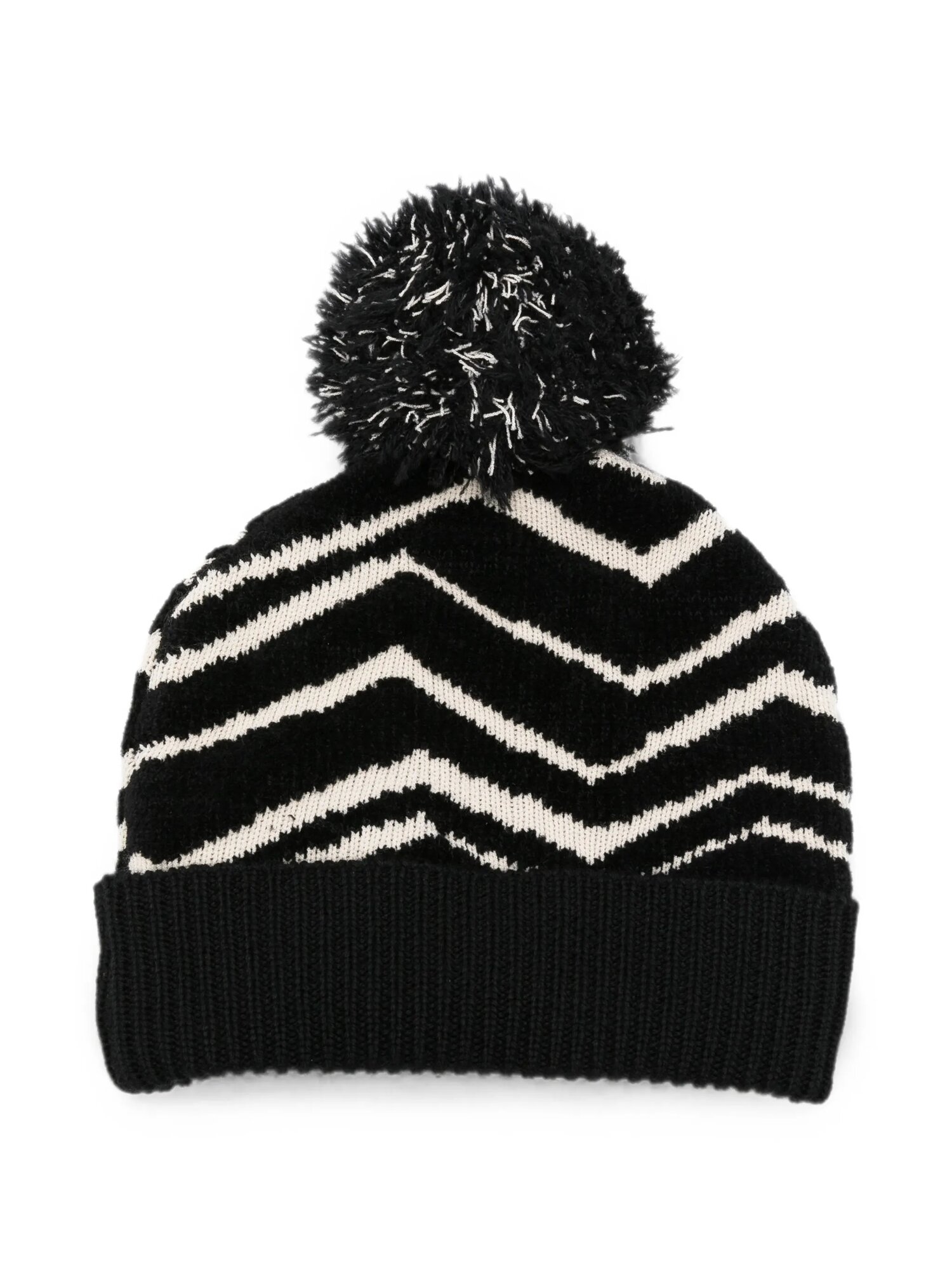Шапка Missoni Zigzag pompom beanie hat для девочек, размер M — фото 1