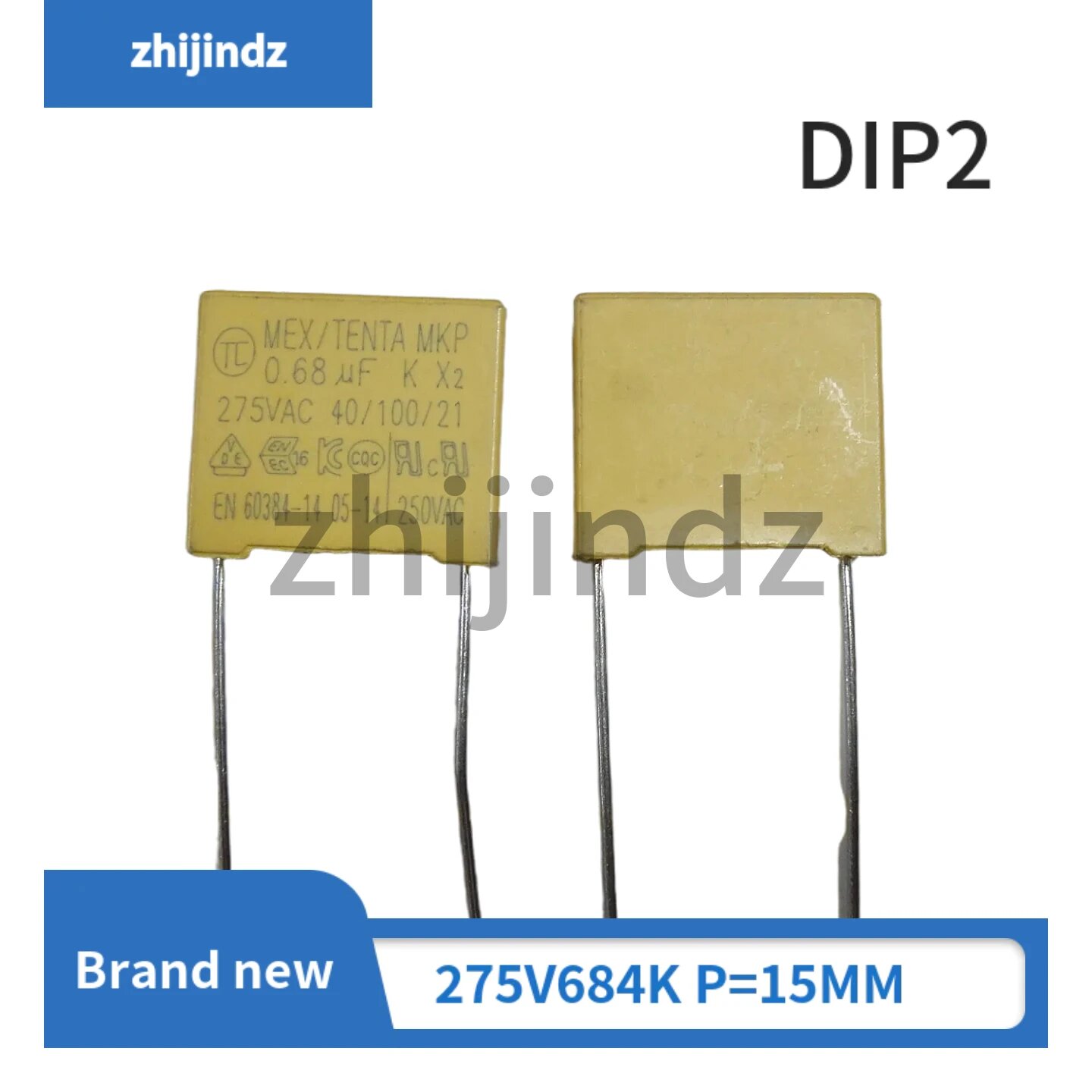 Защитные конденсаторы X2 10 шт, 275В 275V334K