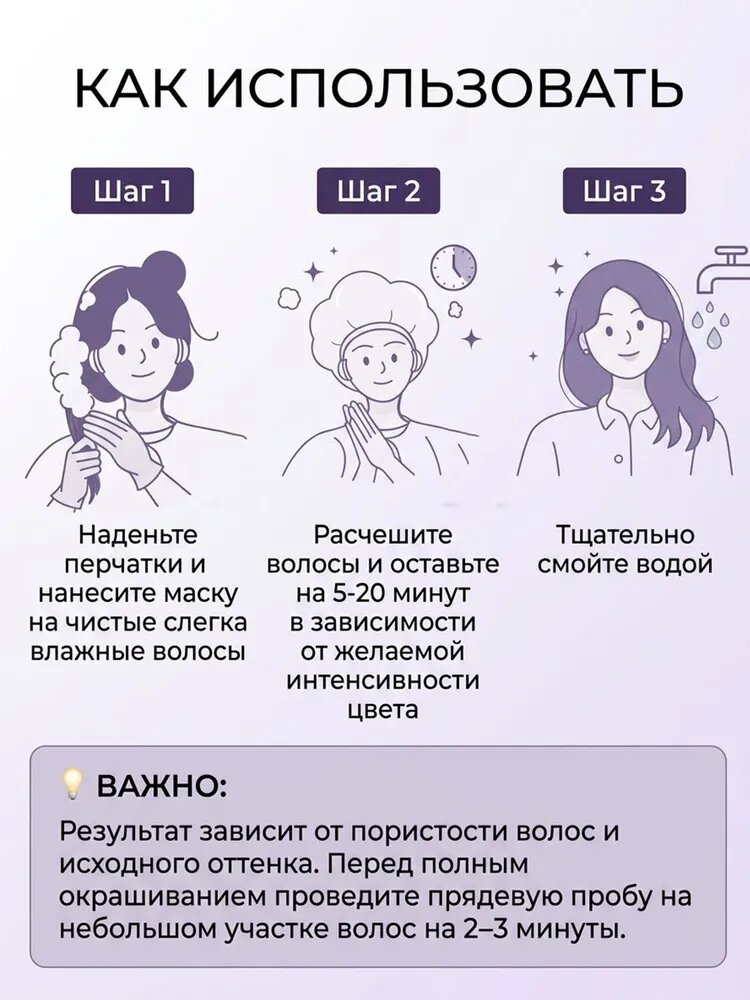 Краска для волос, 100 мл — фото 1