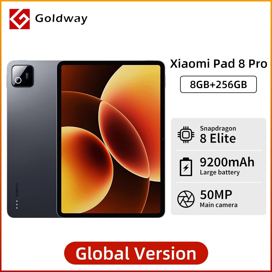Планшет Xiaomi Pad 8 Pro, 11.2", 8/256ГБ, Wi-Fi, Android