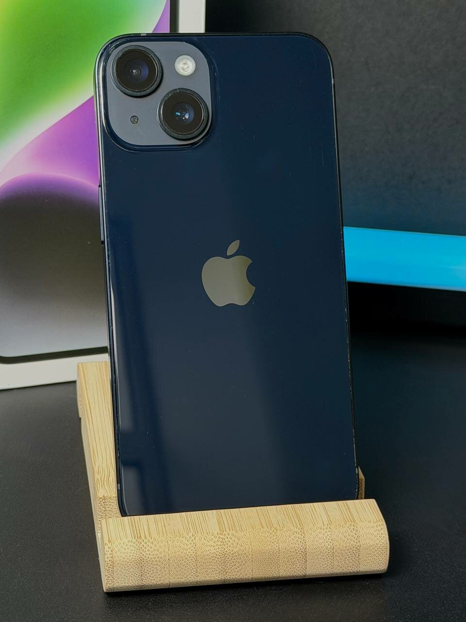 Смартфон Apple iPhone 14, 128 ГБ, nano-SIM + eSIM, черный