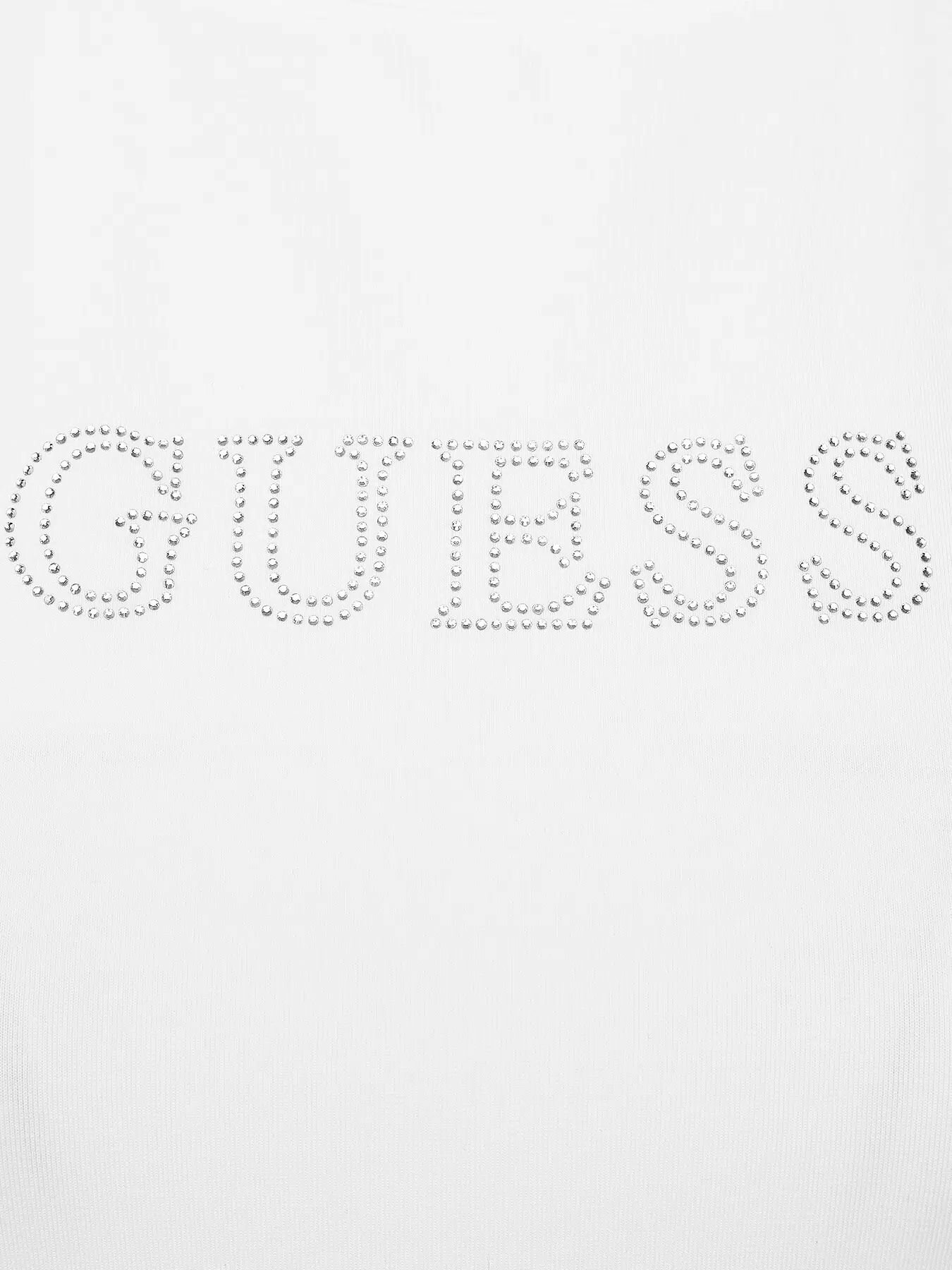 Футболка GUESS, размер M, белый — фото 1