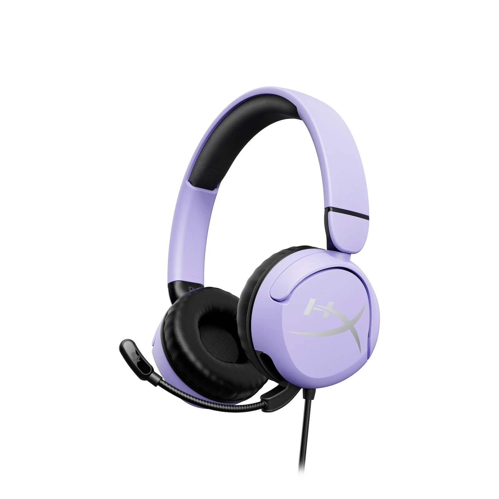 Игровые наушники HyperX Cloud Mini с Bluetooth (проводная версия), фиолетовые