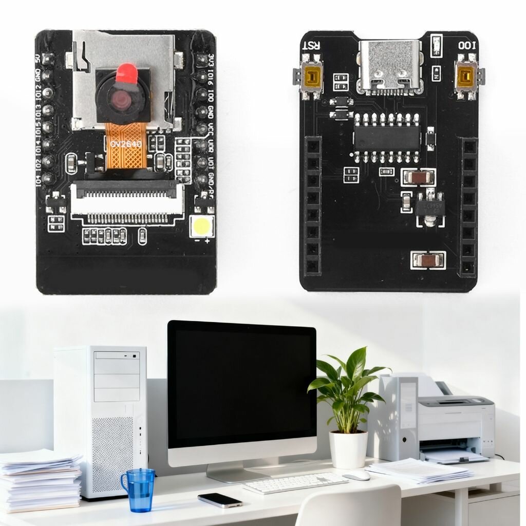 ESP32 CAM MB TYPECС загрузчиком модуль камера USB программатор — фото 1