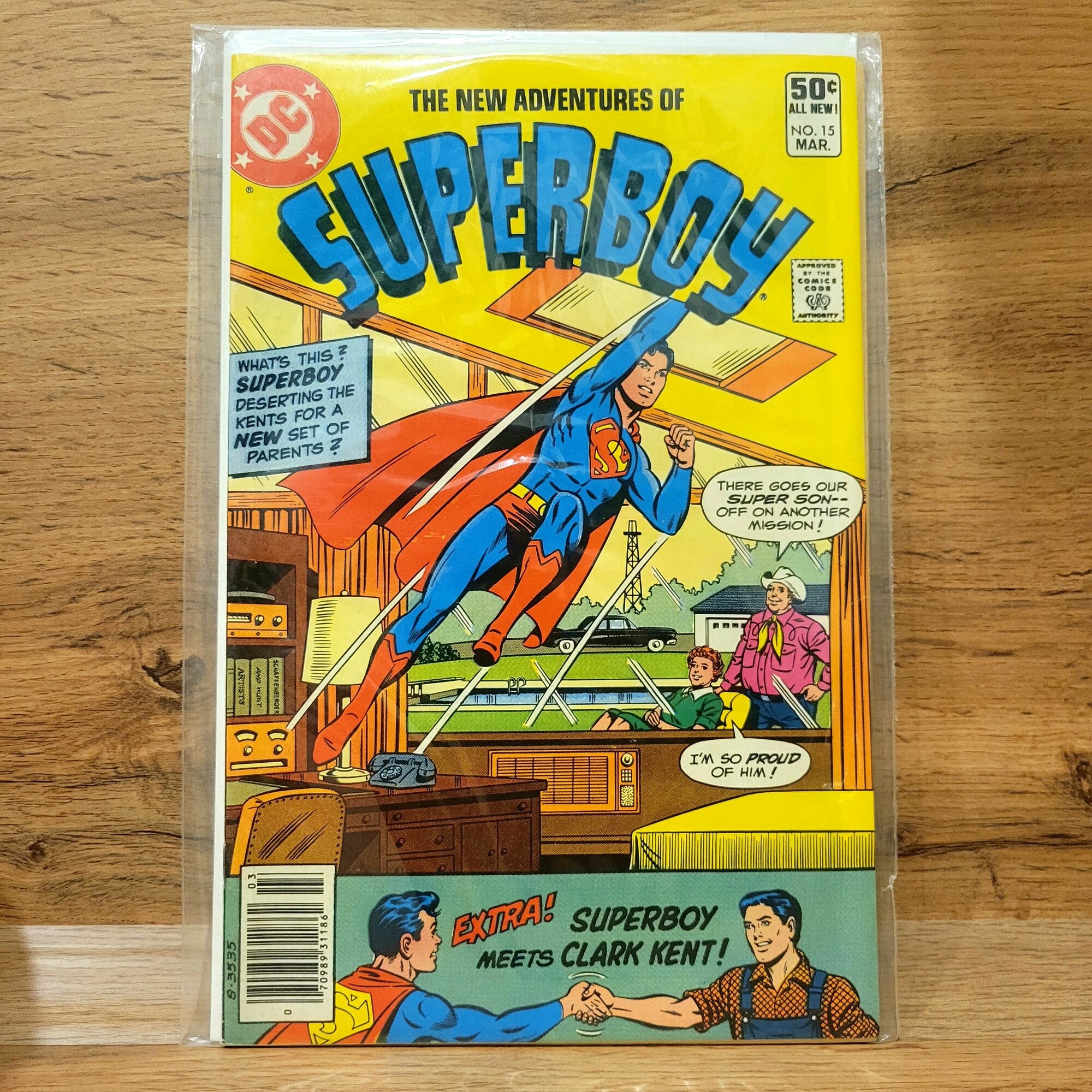 Раритетный Комикс Superboy #15. 1980 Год.