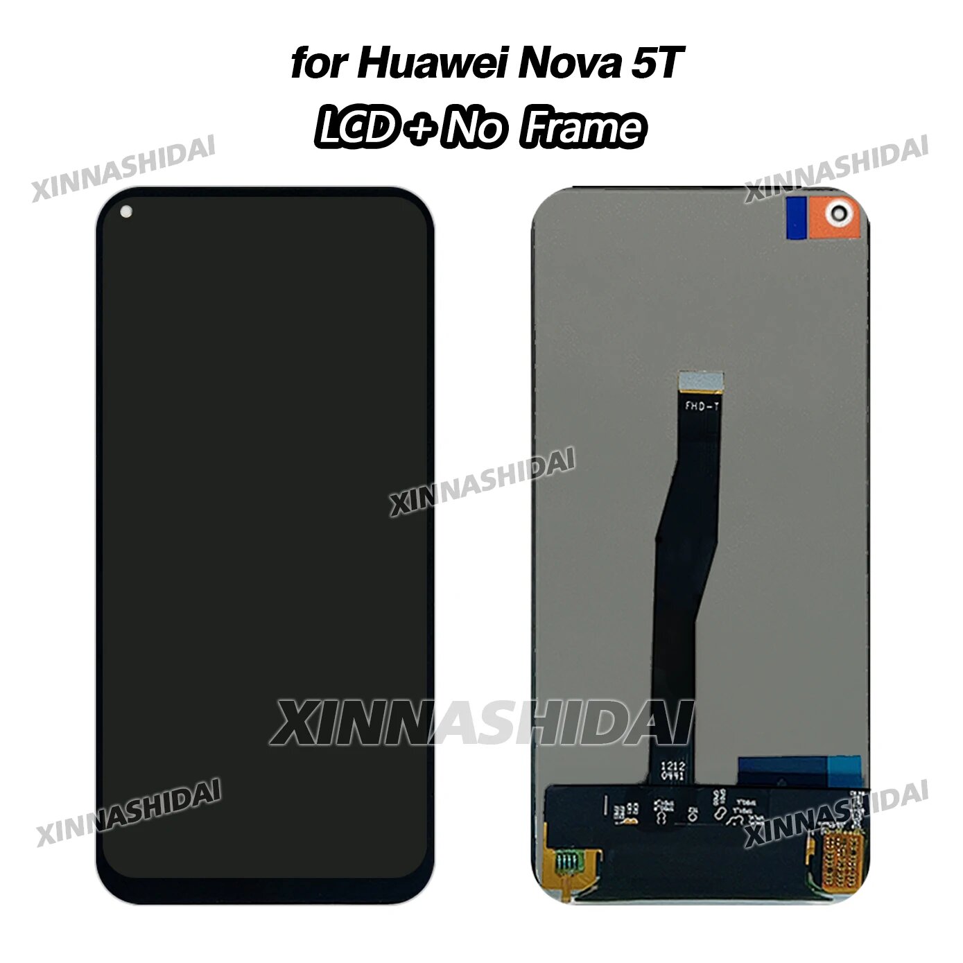 ЖК-дисплей для Huawei Nova 5T, черный, TFT no frame