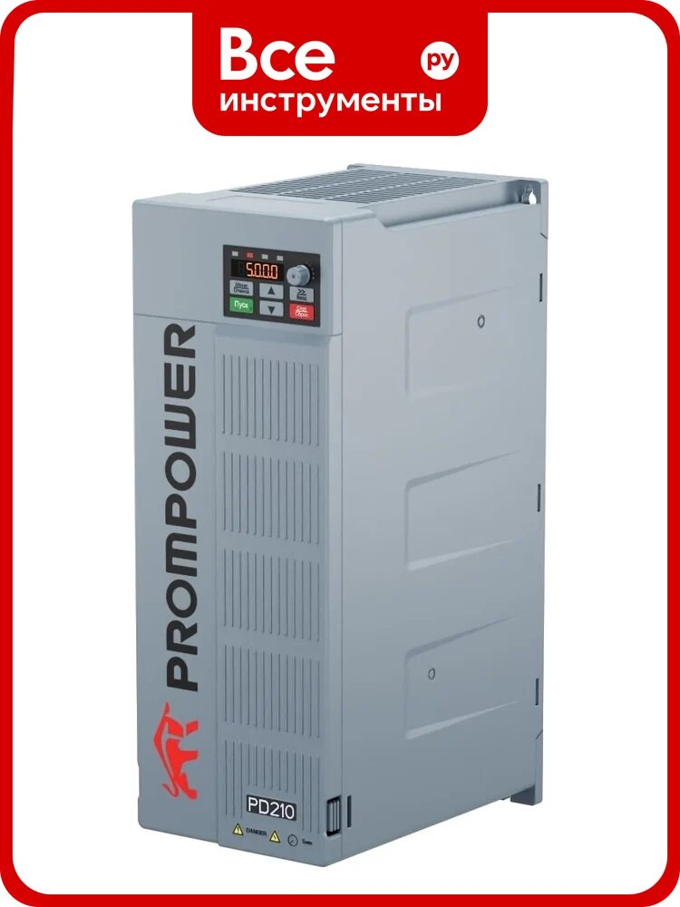 Преобразователь частоты Prompower PD210-A4185B, 380В, 37/45А, 18.5/22кВт PD210A4185B