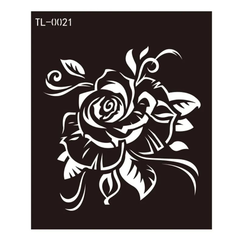 (1 лист) Hannah Hollow tattoo Sticker Juice Полупостоянный шаблон для струйной татуировки DIY-TL0021