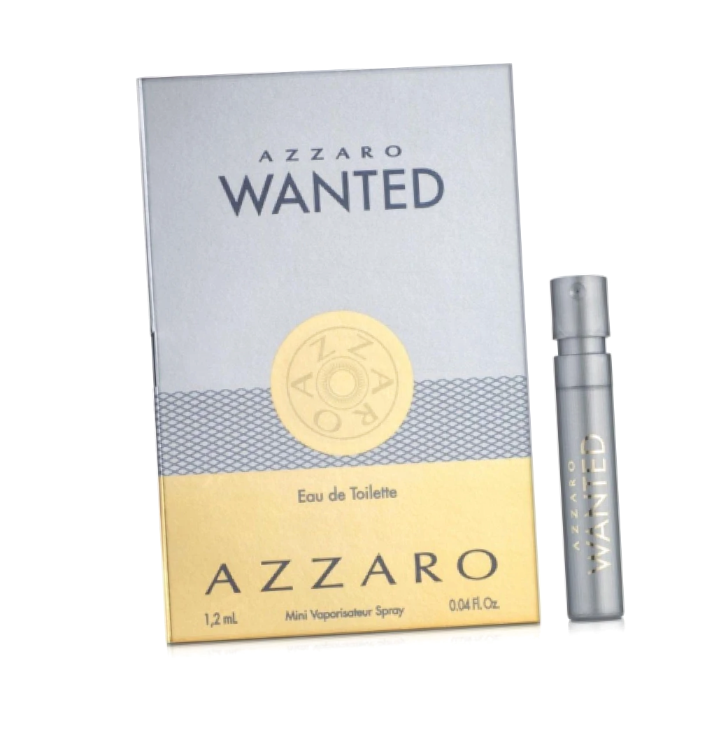 Azzaro Wanted туалетная вода мужская миниатюра 1.2 мл - Аззаро Вантед сэмпл духов