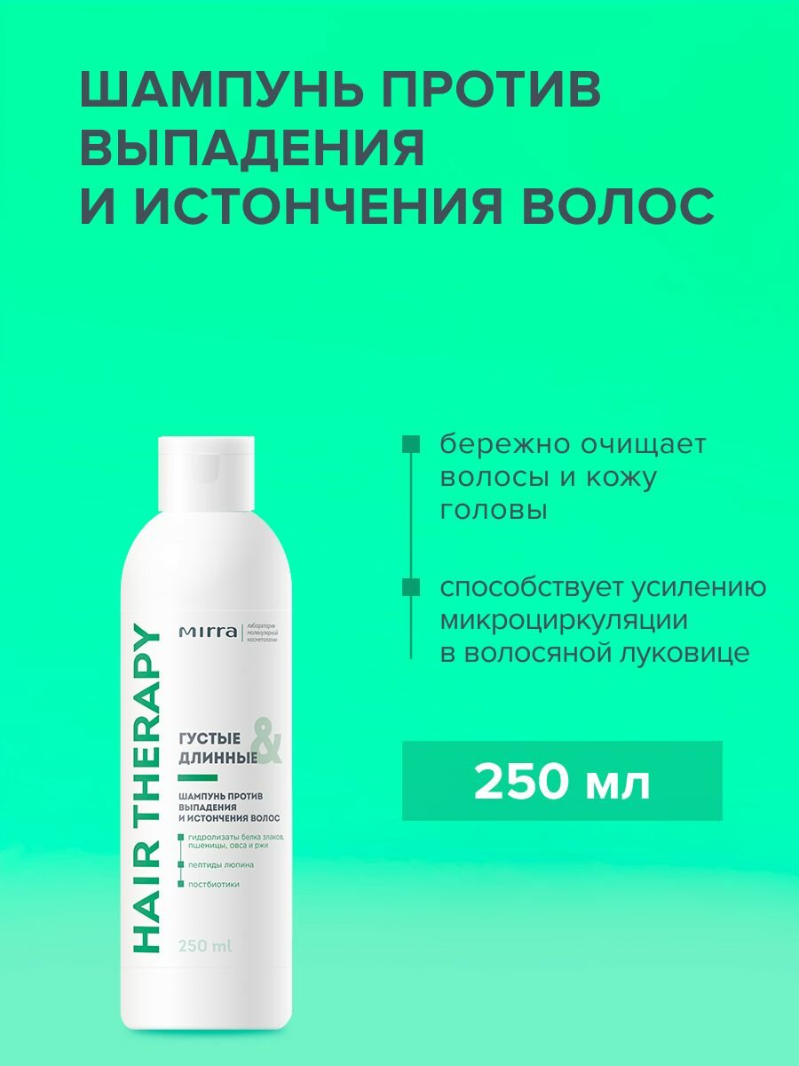 Шампунь против выпадения и истончения волос