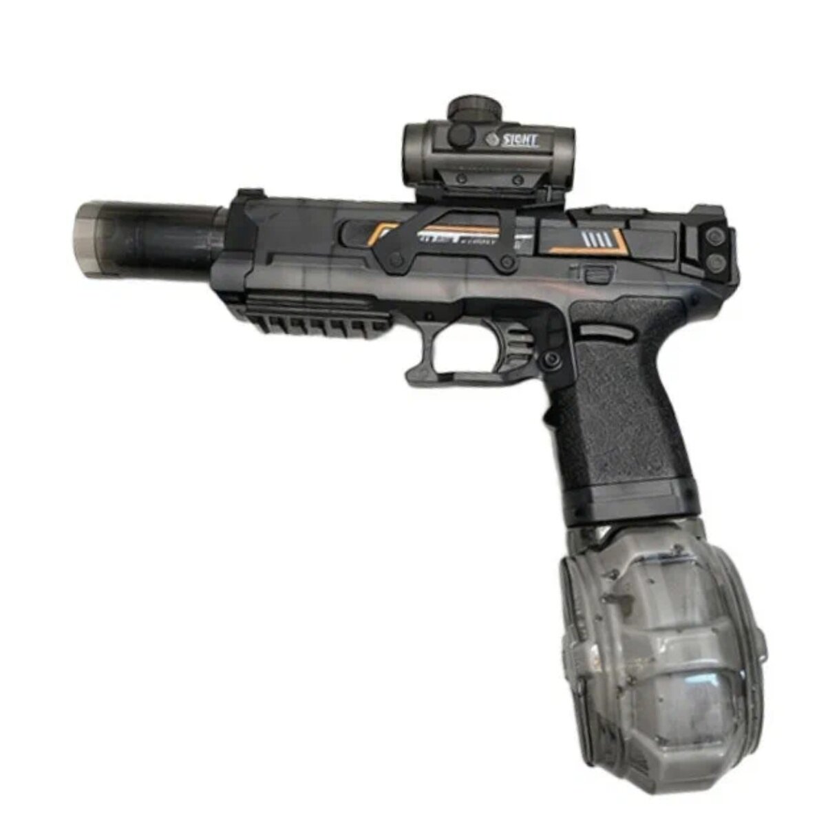 Автомат водный с аккумулятором 3,7V, Li-ion 3.7м, 500mAh, в коробке 22,5*6*16,7 см