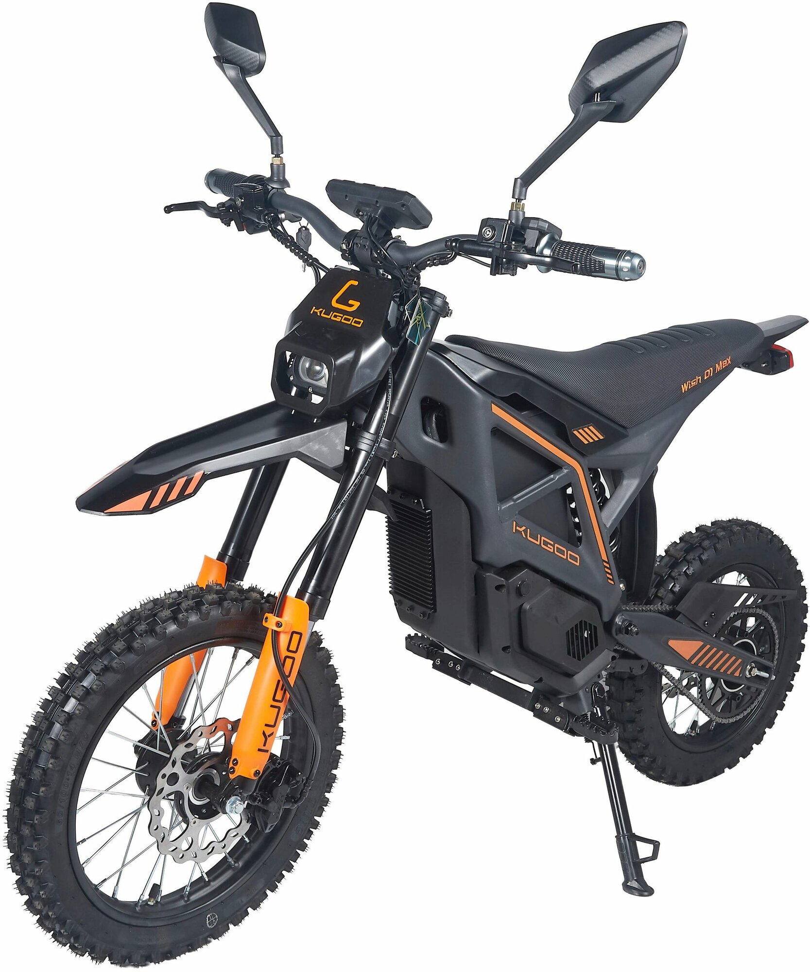 Электропитбайк KUGOO WISH 01 MAX 2000W (48V/20Ah)