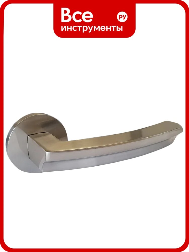 Ручка раздельная Trodos "55" серия 06 slim, никель 204749