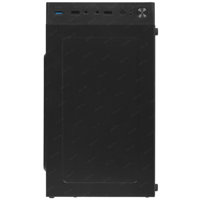 BD-CC101-BK Корпус Bloody BD-CC101 черный без БП mATX 1x80mm 1x92mm 2x120mm 2xUSB2.0 1xUSB3.0 audio — фото 1