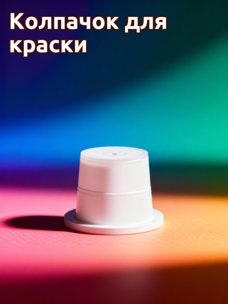 100 Штук Белые Капсулы Для Инки 8 Мм Подходят Для Нанесения Татуажа И Перманентного Макияжа Глаз