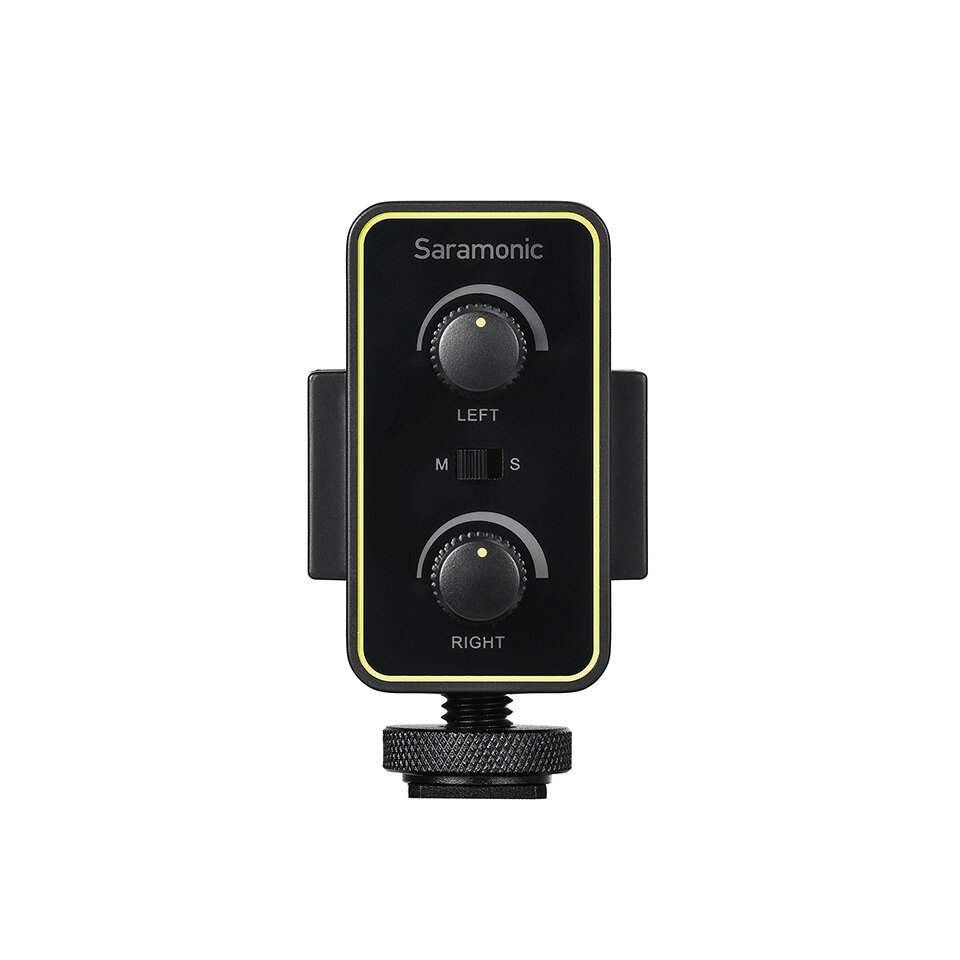 Микшер накамерный Saramonic BlinkMixer вход: 2х 3,5 мм моно, 3,5 мм стерео; выход: 3,5 мм TRS