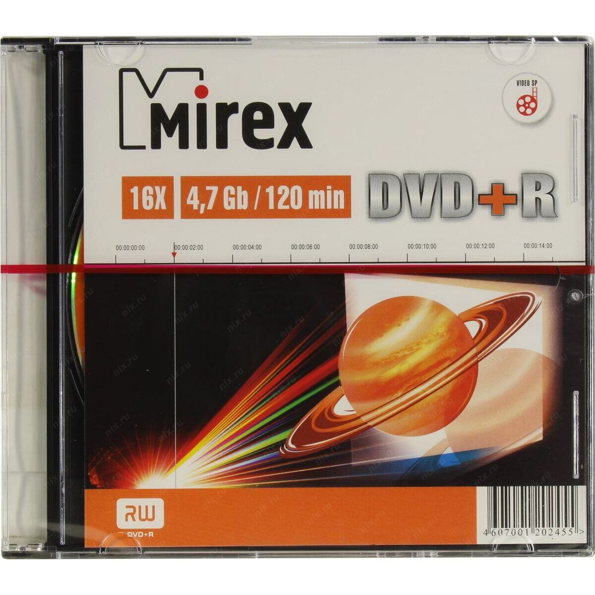 DVD+R Disc Mirex 4.7Gb 16x 202455 — фото 1