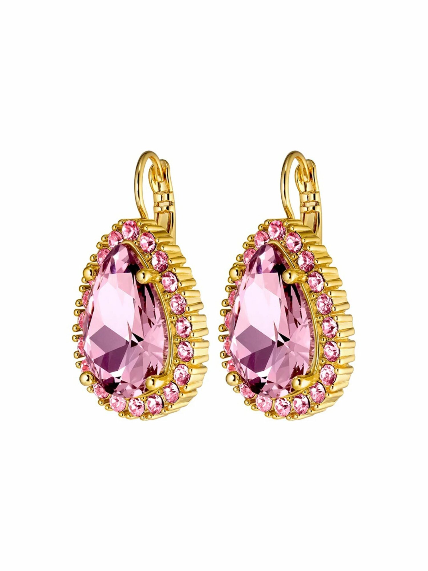 Серьги, кристаллы Swarovski, хрусталь, кристалл