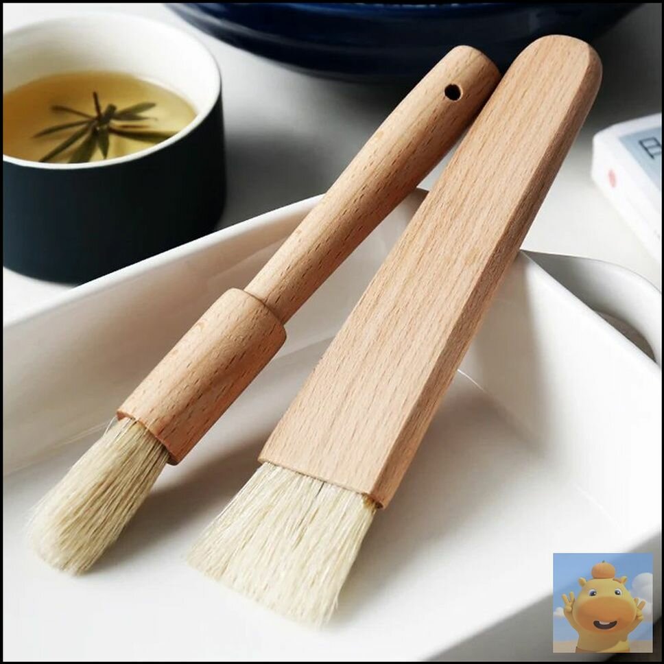 Кисть кулинарная, 18.5 см х 4 см, 2 предм.