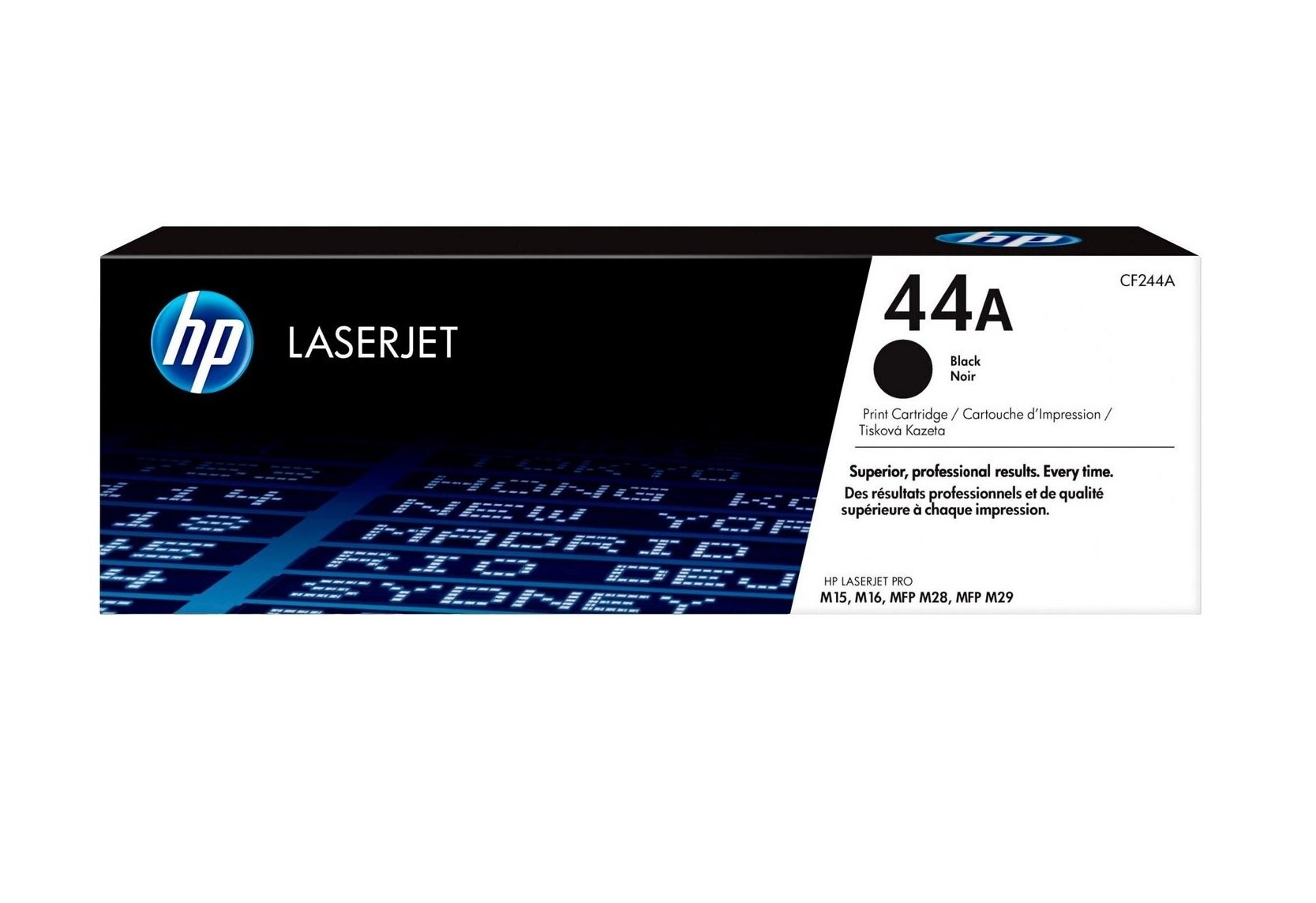 Картридж HP CF244A (44A) оригинальный, черный (1 000 стр.) для LaserJet Pro M15/M16 MFP M28/M29