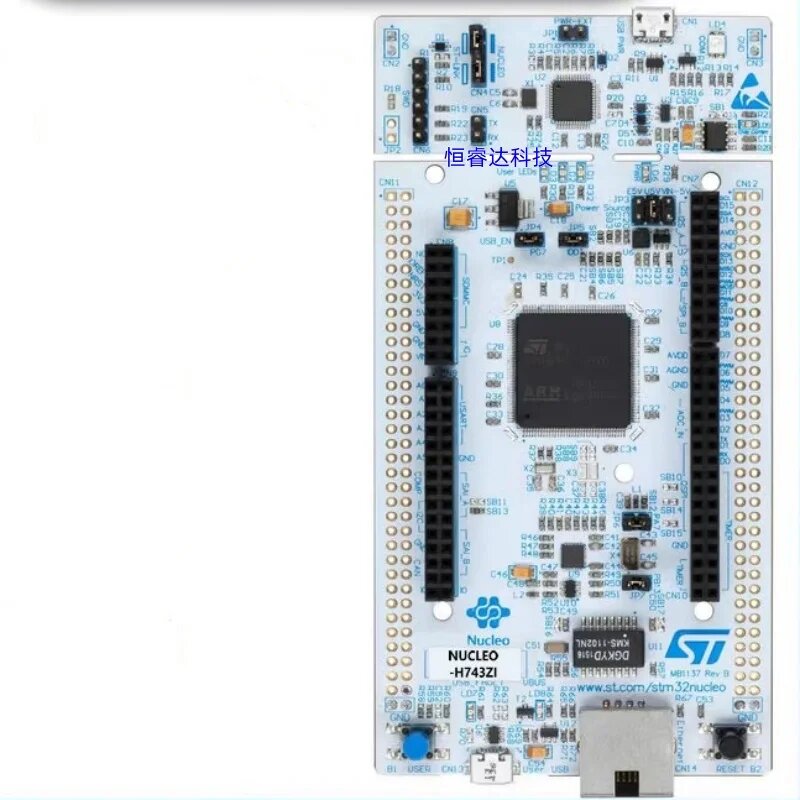 STM32H743ZI макетная плата