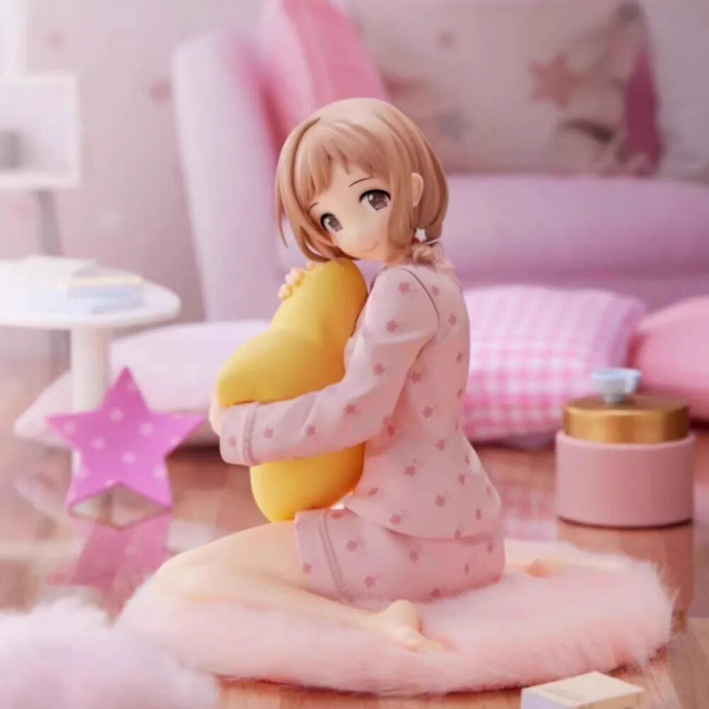 Kotobukiya The Idolmaster Shiny Colors Sakuragi Mano Фигурка в пижаме с подушкой (высота около 15 см)