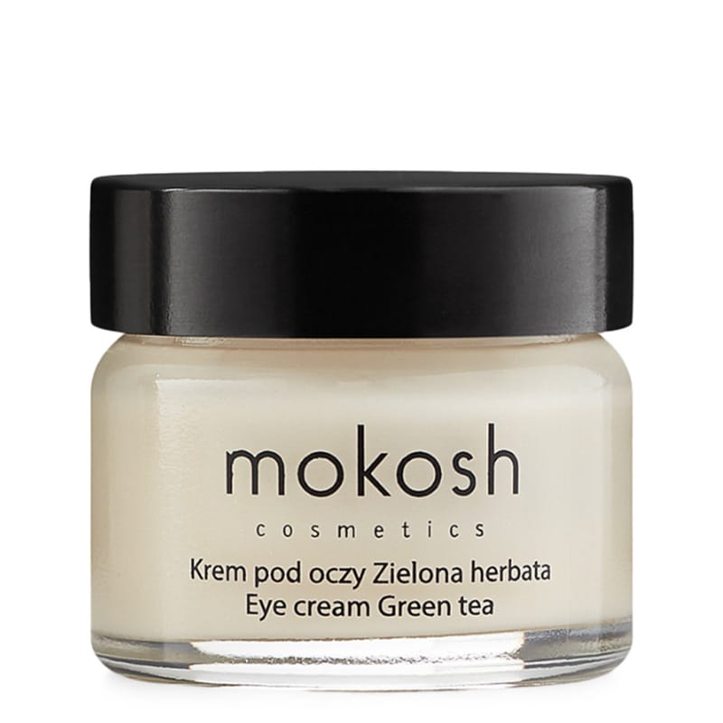 Крем для ухода за кожей Mokosh Corrective Eye Cream Green Tea MINI Корректирующий крем под глаза - Зеленый чай 15 мл