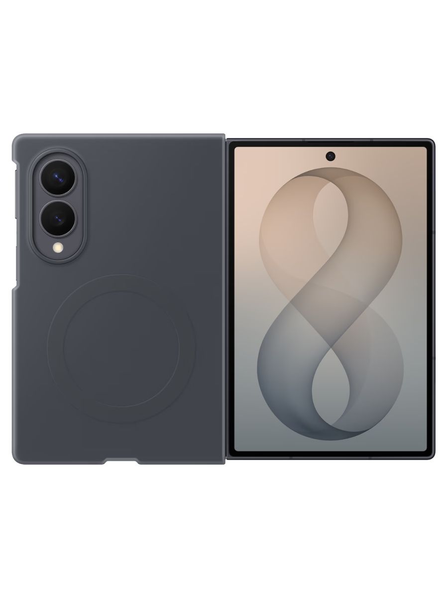Силиконовый чехол с магнитным креплением Samsung Galaxy Z Fold8, графитовый, EF-EF971CBEGRU