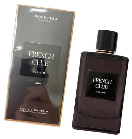 Парфюмерная вода мужская Paris Bleu Parfums French Club 90 мл - Френч Клаб для мужчин