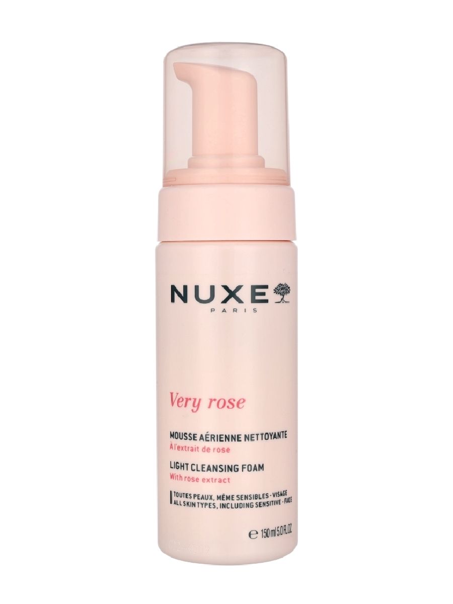 Nuxe Пенка для умывания Very Rose Light Cleansing Foam, 150 мл